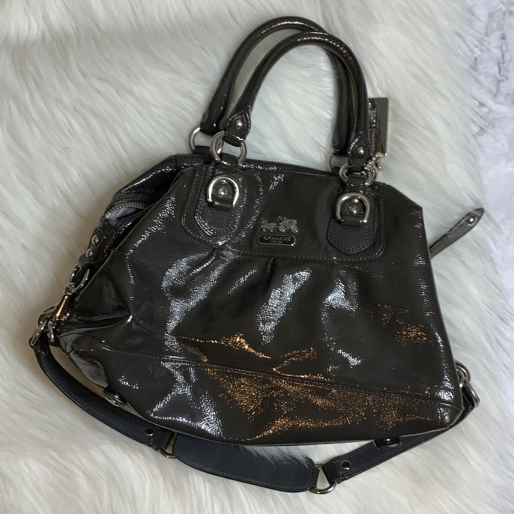Coach Metallic Shiny Bag - Gem